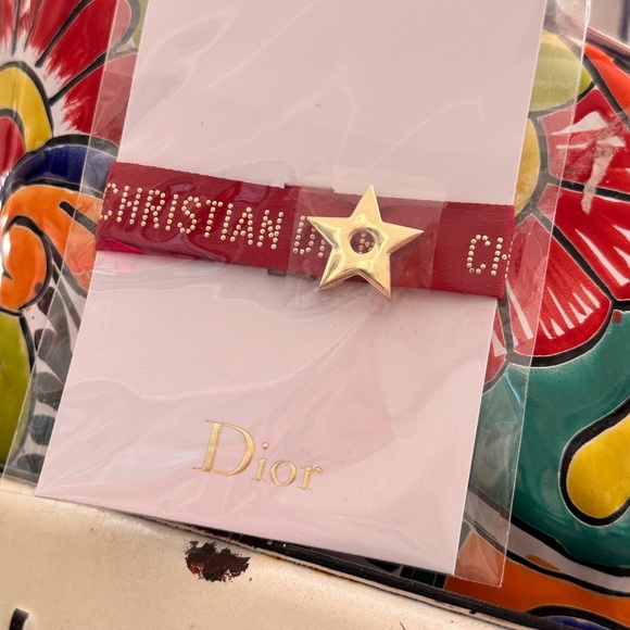 Dior | Jewelry | New Christian Dior Ribbon Bracelet With Gold Plated ...
